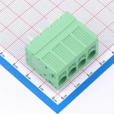 China Dual row green spring loaded straight pin connector JILN JL271V 75004G01 secure electrical component for sale