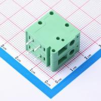China Screw Terminal Bent Foot Green Type JILN JL105R-75002G01 Electrical Connection Component for sale