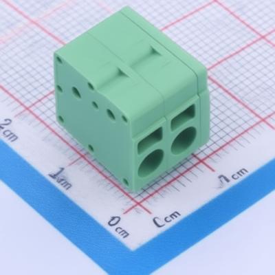 China Spring loaded bent pin double row green connector JILN JL271R 50002G01 electrical connection component for sale