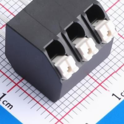 China Black industrial spring loaded connector JILN JL212S-50003B01 for secure electrical connections for sale