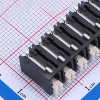 China Spring Loaded Surface Mount Connector Black Housing Tube Packaged JILN JL212R-SMT-50006BP1 Component for sale