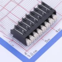 China Spring loaded bent pin double row connector black 35mm pitch model JILN JL212R 35007B01 for industry for sale