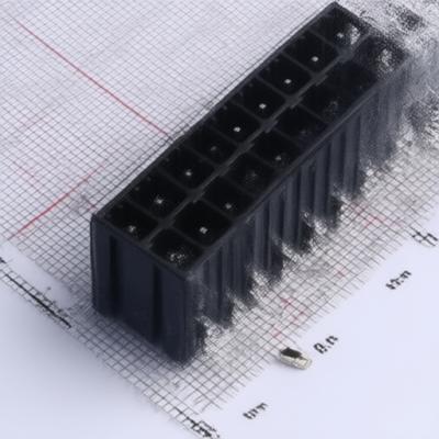China Right angle pin plug in male connector black housing locating pins JILN JL2EDGRHC 50807B01 industrial for sale