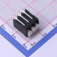 China JILN JL212V 35003B01 connector double row spring loaded and straight pin black color option included for sale