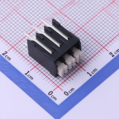 China JILN JL212V 35003B01 connector double row spring loaded and straight pin black color option included for sale