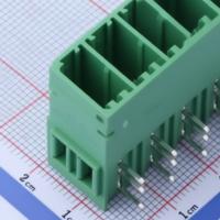China green right angle pluggable male connector JILN JL5EDGRHC-76205G01 for industrial connectivity needs for sale