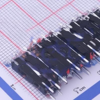 China Spring loaded and straight pin dual row connector black color JILN JL212V 50007B01 model with 5.0 pitch for sale
