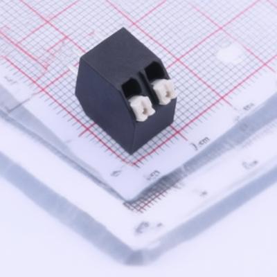 China Black spring loaded connector JILN JL212S-50002B01 designed for secure industrial wiring applications for sale