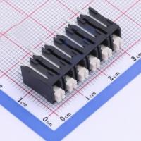China Dual row spring loaded straight pin connector in black JILN JL212V 50006B01 suitable for connections for sale