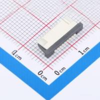 China 1.0mm Pitch FPC FFC Connector with Gold Plated Contacts Lower Type Right Angle JUSHUO AFA07 S08FCA 00 for sale