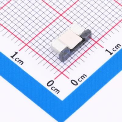 China Connector 0.5mm Pitch locking series SMT Horizontal Upper Type JUSHUO AFC07-S06ECA-00 FPC FFC flat cable for sale