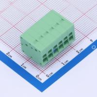 China Spring loaded bent pin dual row connector green color model JILN JL271R 35006G01 industrial component for sale