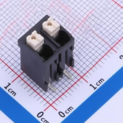 China spring loaded surface mount black connector tube packaging JILN JL212V SMT 50002BP1 5 millimeter pitch for sale