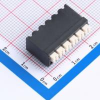 China Tube packaged spring loaded surface mount connector black housing JILN JL212R SMT 35006BP1 35mm pitch for sale