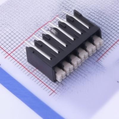 China Spring loaded and straight pin dual row connector black color JILN JL212V 35006B01 electrical connection for sale