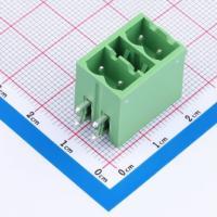 China Green housing plug in male connector with right angle pin closed end JILN JL2EDGKRCH 50802G01 model for sale