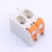 China Spring Terminal Block 750mm Pitch Wire Range 24 to 10 AWG Rated Voltage 300V Current 27A JILN JL206-75002W01 for sale