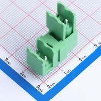 China Straight pins pluggable male connector green housing open design JILN JL2EDGVT-50802G01 5.08mm pitch for sale