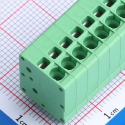 China Dual row spring loaded connector with straight pins green color featuring model JILN JL271V 35008G01 for sale