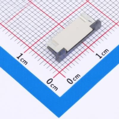 China 2.5mm Pitch FPC ZIF Right Angle SMT Connector Upper Type K1 Series JUSHUO AFA07 S08ECA 00 Connection for sale