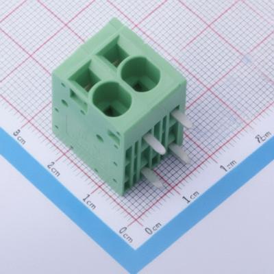 China electrical connection dual row spring loaded bent pin connector green color model JILN JL271R 75002G01 for sale