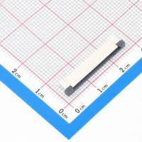 China Right Angle Upper Contact FPC FFC Connector Locking Series 0.5mm Pitch 2mm Height JUSHUO AFC07-S40ECA-00 for sale