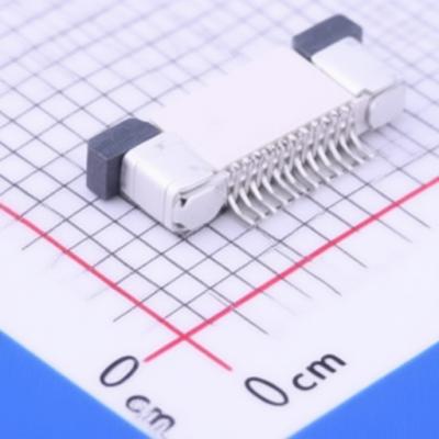 China FPC Connector ZIF Right Angle Upper Type3 SMT 05mm Pitch Model JUSHUO AFC07-S12ECA-00 for Electronics for sale