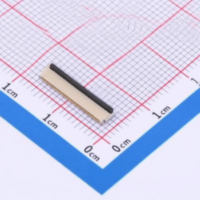 China right angle FPC connector JUSHUO AFH39-S45FIA-1H with 0.3mm pitch and gold flash plating contacts for sale