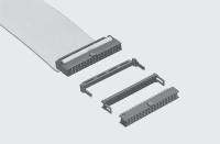 China Durable JST RARSFP-3V-00 RA connector designed for 1.27 mm pitch cables meeting MIL SPEC standards for sale
