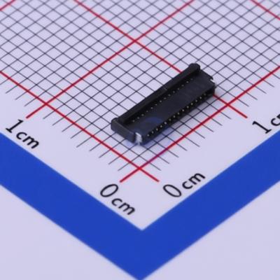 China FPC Connector 05mm Pitch Double Sided Front Insert Rear Flip JUSHUO AFC42 S14FMA 1H for Connections for sale