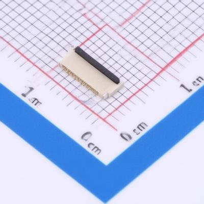 China Right Angle Double Contact FPC Connector 03mm Pitch 10H Height JUSHUO AFH39-S21FIA-1H for Electronic for sale