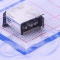 China High Reliability USB 2.0 Connector JST UBA-R4R-D14-4D LF SN with SMT and EMI Shielding Features for sale