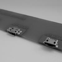 China Micro USB Connector JST UB-MC5BR3-SD204-4S-1-TB with SMT Mounting and 10000 Cycles Insertion Extraction for sale