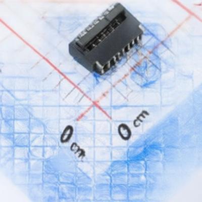 China FPC Connector Double Sided Front Insertion Rear Flip 0.5mm Pitch Model Number JUSHUO AFC42-S06FMA-1H for sale