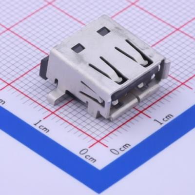 China USB 2.0 connector with thermoplastic resin housing JST UBA-4R-S14H-4S LF SN and UL CSA certification for sale