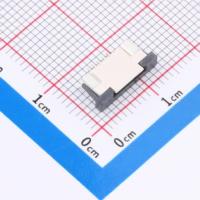 China FPC ZIF R A Upper Type Connector with 1.0mm Pitch JUSHUO AFA07 S05ECC 00 SMT Surface Mount Technology for sale