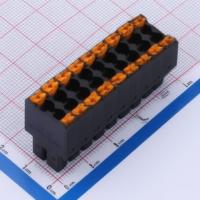 China Black Plug in Female Connector 5.08mm Pitch JILN JL2EDGKNH 50809B01 Connector for Industrial Applications for sale
