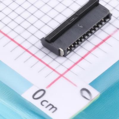 China FPC Connector Double-sided Front-insertion Rear-flip 0.5mm Pitch JUSHUO AFC42-S12FMA-1H for Electronics for sale