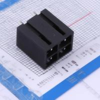 China JILN JL2EDGVHC 50802B01 2 position plug in male connector black housing straight pins 5.08mm pitch for sale