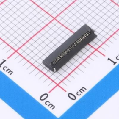 China 0.3mm Pitch FPC FFC Flat Cable Connector Locking Type JUSHUO AFE03-S31FMA-1H with Contact Resistance for sale