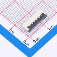 China Flexible Flat Cable Connector JUSHUO AFC01-S18FCA-00 05mm Pitch FPC FFC with Secure Locking Design for sale