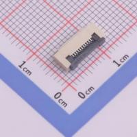 China 0.5mm pitch flip type connector H2.0 height JUSHUO AFD01 S11FCA 00 suitable for PC board connections for sale