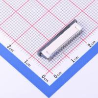 China 2.5mm pitch SMT FPC ZIF right angle lower type connector JUSHUO AFA07-S15FCA-00 for electronic hardware for sale