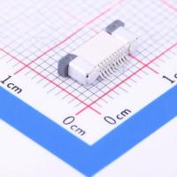 China Surface Mount Technology Right Angle Upper Type 3 Connector JUSHUO AFC07-S10ECA-00 for FPC 05mm Pitch for sale