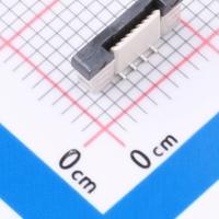 China Flexible Printed Circuit Connector SMT Type JUSHUO AFC11-S08ICC-00 with 0.5mm Pitch and 4.95mm Height for sale