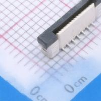 China JUSHUO AFC11 S14ICC 00 FPC ZIF S A Normal Type 3 SMT Connector Offering 0.5mm Pitch and 4.4mm Height for sale