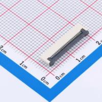 China 0.5mm Pitch Flexible Flat Cable Connector Rated Voltage 50V Rated Current 0.5A JUSHUO AFC01 S30FCA 00 for sale