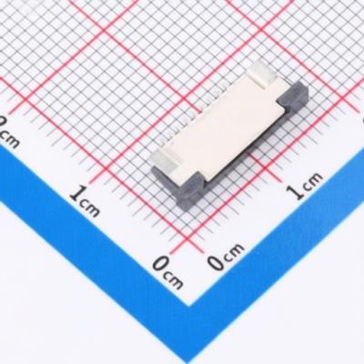 China SMT Mounting FPC ZIF Connector Right Angle Upper Type K1 Pitch 1.0mm Model JUSHUO AFA07 S09ECC 00 for sale