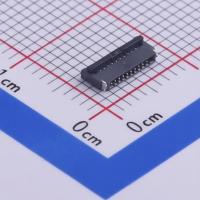 China FPC connector with 05mm pitch and dual sided front insertion back flip design JUSHUO AFC42 S10FMA 1H for sale