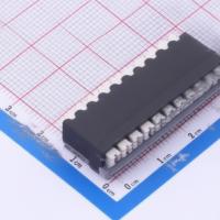 China Spring loaded connector JILN JL212R SMT 35009BP1 surface mount 35 millimeter pitch black tube packaging for sale